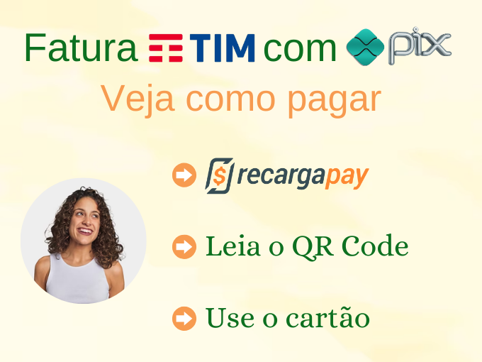 Pagar fatura da TIM com Pix - Entenda como funciona - Flican